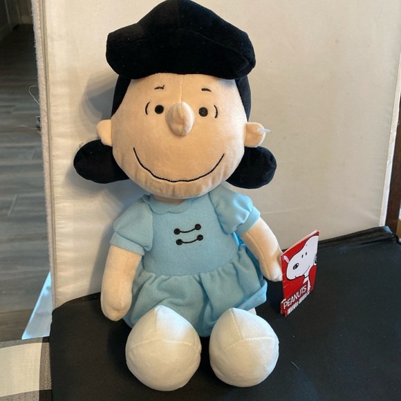 Peanuts | Toys | Peanuts Lucy Plush Doll In Blue Dress | Poshmark